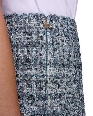 Sonia Rykiel Paris Flared Skirt With Fringe Trim