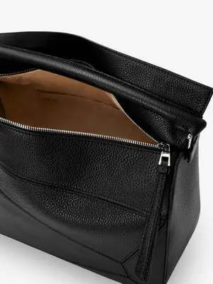 Loewe Puzzle Large Textured Leather Handbag