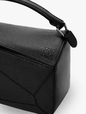 Loewe Puzzle Large Textured Leather Handbag