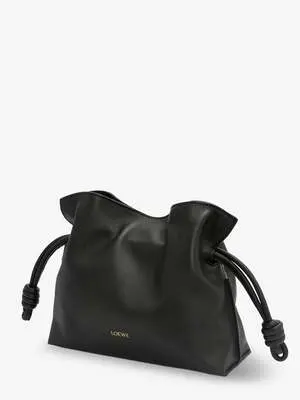 Loewe Flamenco Leather Clutch
