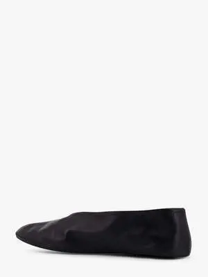 THE ROW Stella Slipper Leather Ballerinas