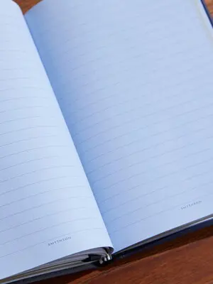 Smythson Chelsea Cross-grain Leather Notebook