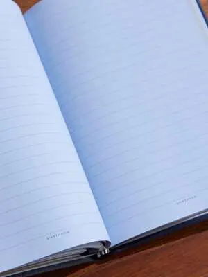 Smythson Chelsea Cross-grain Leather Notebook