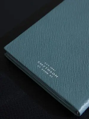 Smythson Chelsea Cross-grain Leather Notebook