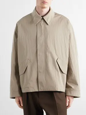 Studio Nicholson Cotton-blend Zip-up Jacket