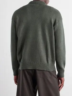 Polo Ralph Lauren Logo-embroidered Knitted Cotton Polo Shirt