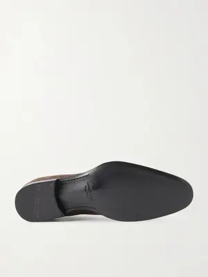 Saint Laurent Aurelien Suede Chelsea Boots