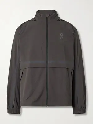 On Performance Volt Jacquard-woven Running Jacket - Brown