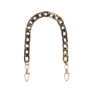 SANS BEAST Acetate Chain Link Strap - Brown