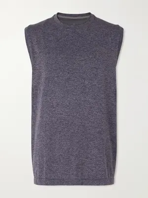 On Train Flex Auraflex™ And Mesh Tank Top - Gray