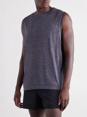 On Train Flex Auraflex™ And Mesh Tank Top - Gray