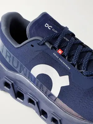 On Cloudmonster Stretch-knit Sneakers