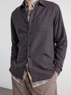 Oliver Peoples Cotton-flannel Shirt
