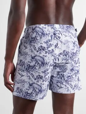 Orlebar Brown Bulldog Passetto Straight-leg Mid-length Swim Shorts - Blue
