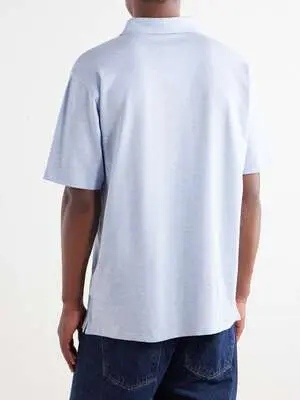 Peter Millar Cotton-blend Herringbone Polo Shirt
