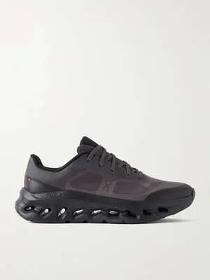 On Cloudlit Remix Stretch-knit Sneakers - Black