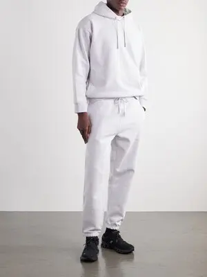 On Club Collective Logo-embroidered Cotton-blend Jersey Hoodie