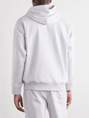 On Club Collective Logo-embroidered Cotton-blend Jersey Hoodie