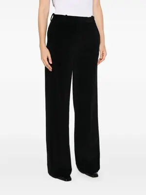 CIRCOLO 1901 Velvet-effect Cotton Trousers
