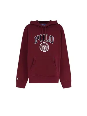 Polo Ralph Lauren Logo Fleece Hoodie - Red