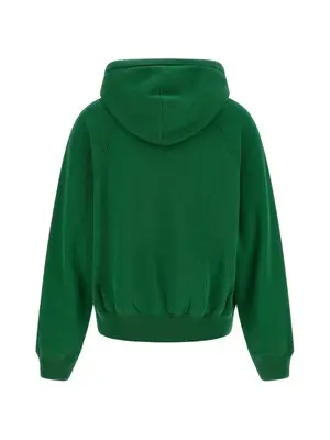 Polo Ralph Lauren Logo Embroidered Hooded Sweatshirt - Green