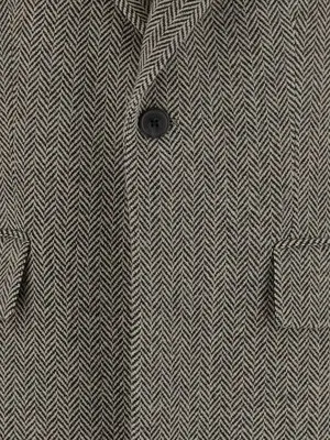 Polo Ralph Lauren Single-breasted Herringbone Coat
