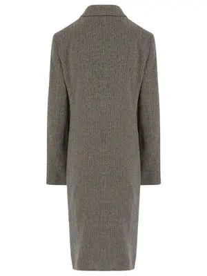 Polo Ralph Lauren Single-breasted Herringbone Coat