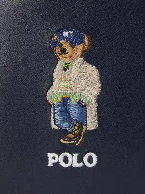 Polo Ralph Lauren Polo Bear Bi-fold Wallet - Blue