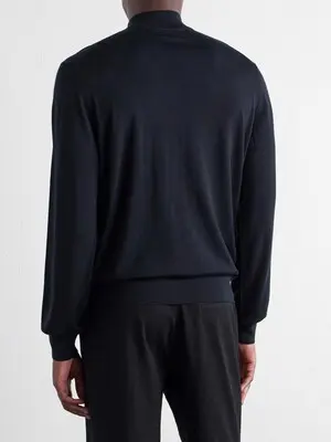 TOM FORD Wool Rollneck Sweater - Black