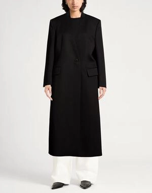 Emporio Armani Virgin Wool Single-breasted Coat
