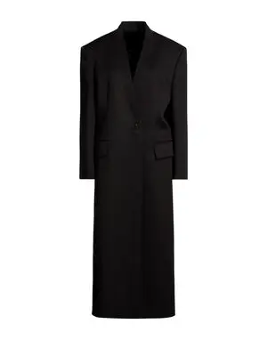 Emporio Armani Virgin Wool Single-breasted Coat