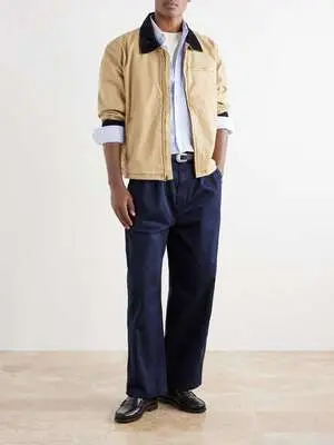 Carhartt Work In Progress Straight Leg Cotton Twill Trousers