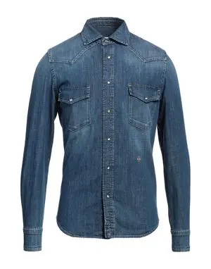 JACOB COHЁN Denim Shirt Size Cotton