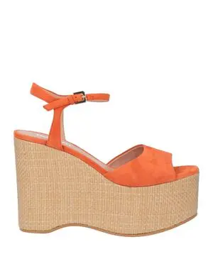 POLLINI Espadrilles Size Leather