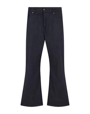 CONTE OF FLORENCE Midnight Cotton Elastane Bootcut Pants