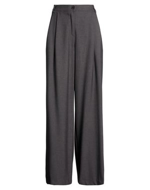 TWINSET Pants Charcoal Size Polyester, Viscose, Elastane - Grey