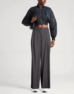 TWINSET Pants Charcoal Size Polyester, Viscose, Elastane