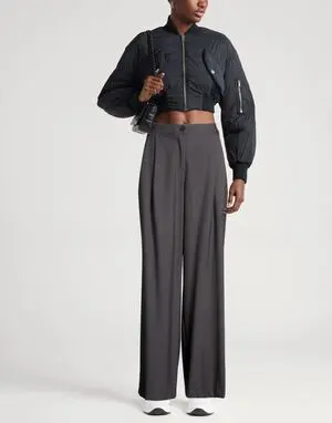 TWINSET Pants Charcoal Size Polyester, Viscose, Elastane