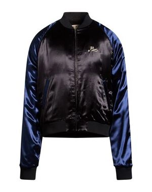 Marni Bright Viscose Bomber Jacket - Blue