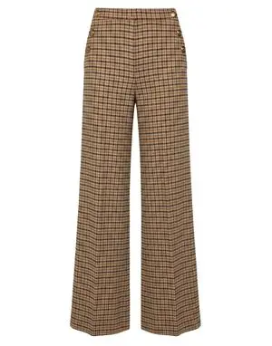 TWINSET Pants Camel Size Wool, Polyester, Viscose, Elastane