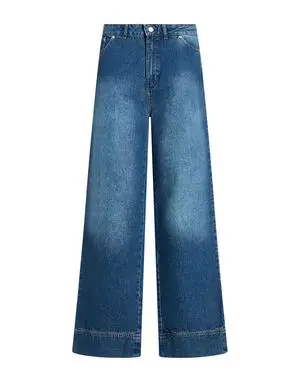 Officine Générale Flared Jeans In Denim
