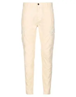 C.P. COMPANY Cotton Elastane Cargo Pants - White