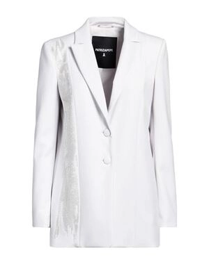 Patrizia Pepe Embellished Single-breasted Blazer - Light Grey