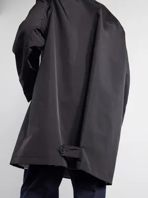Loewe Logo-embroidered Twill Trench Coat