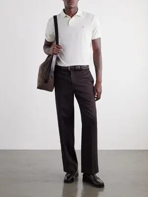 Polo Ralph Lauren Cotton-piqué Polo Shirt - Neutrals
