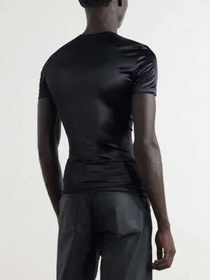 Gucci Satin-jersey T-shirt