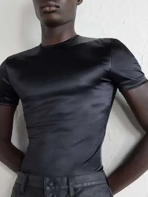 Gucci Satin-jersey T-shirt