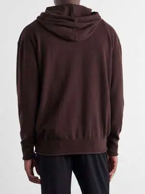 Loewe Anagram-embroidered Cotton-blend Hoodie