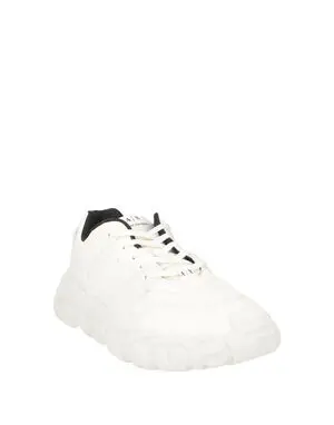 Armani Exchange Low-top Polyester Sneakers - White