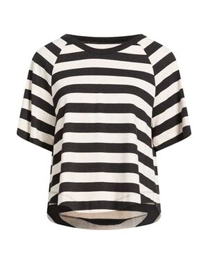 MAJESTIC FILATURES Woman T-shirt Charcoal Size 1 Organic Cotton